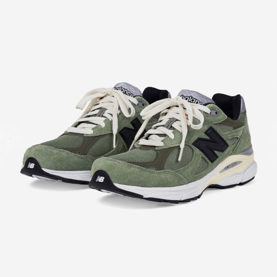 NEW BALANCE x JJJJOUND M990JD3 990V3 OLIVE US9 US9.5 US10 US10.5, 男裝, 鞋 ...
