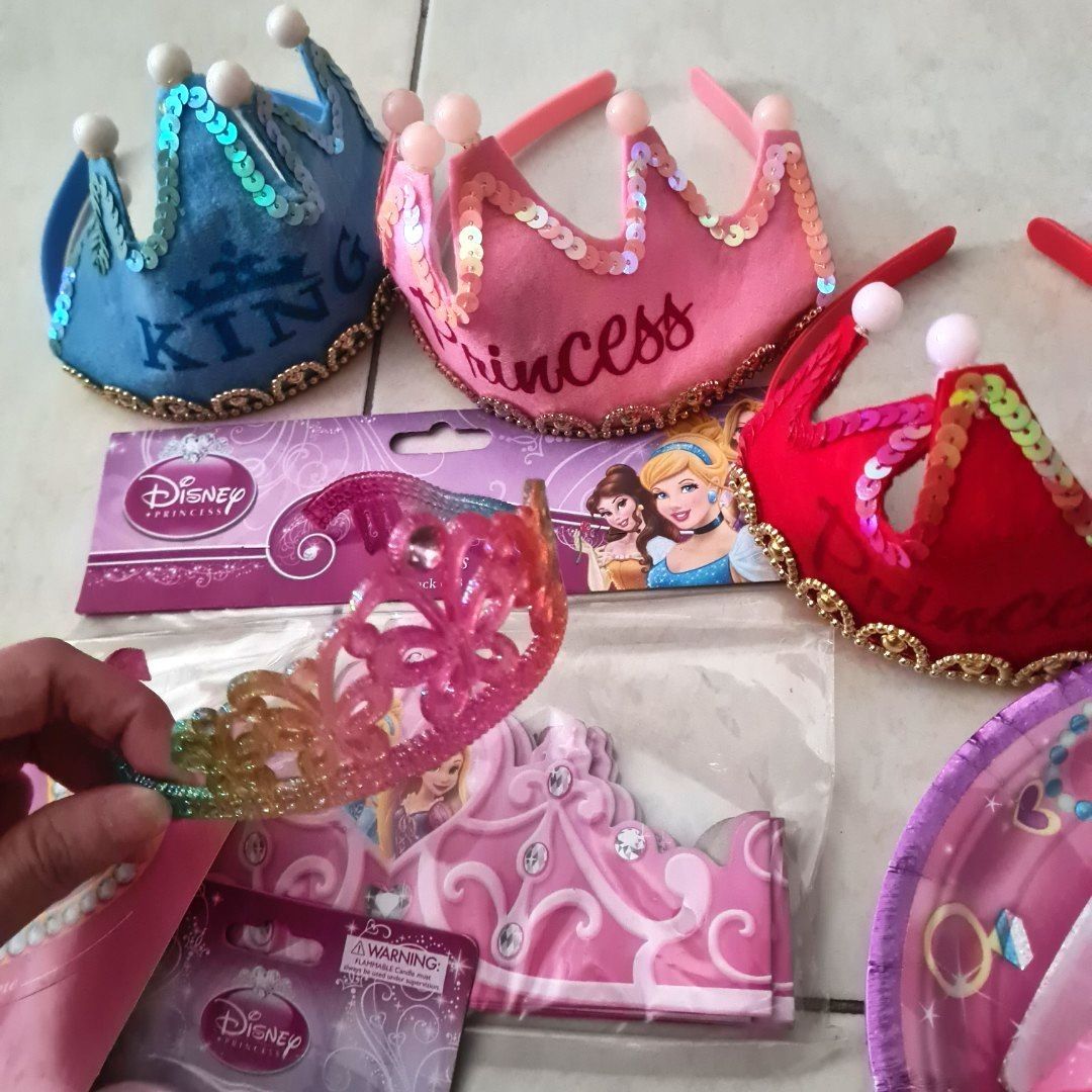 New* Partyware Disney Princess Theme Party Decorations, Babies & Kids ...