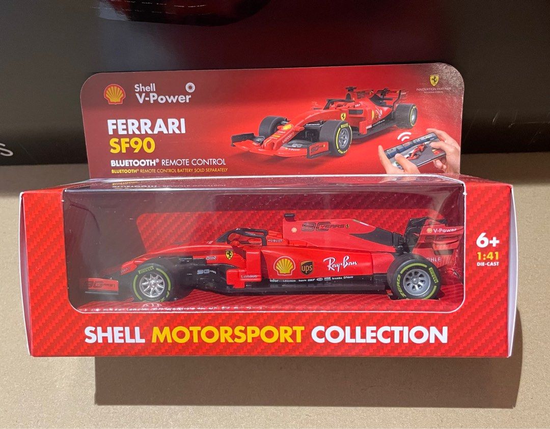 New set Shell Ferrari SF90 with Bluetooth Remote Control Battery ...
