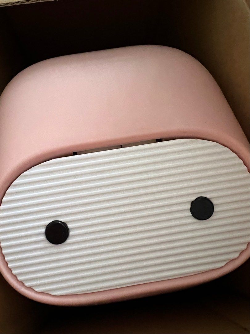 Ninja Dustbin Trash Bin Desktop Rubbish Bin in Pink and Green ...