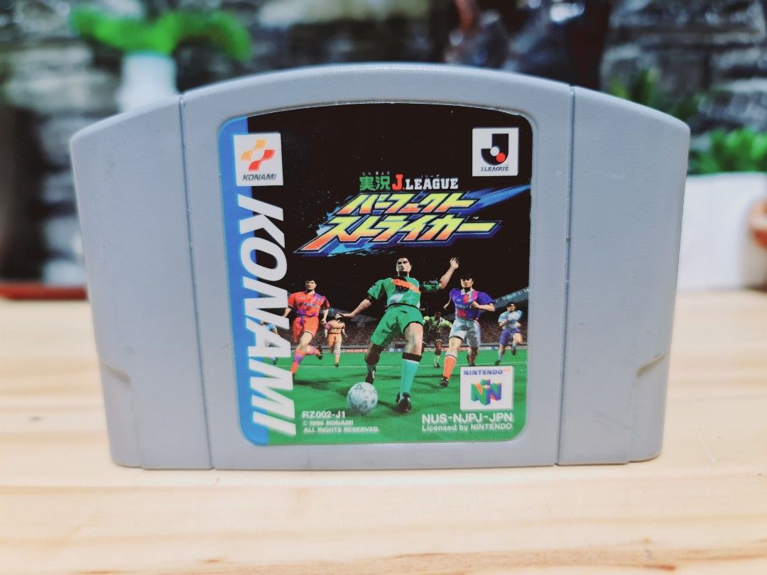 Nintendo 64 ( N64 ) - J-League Perfect Striker - Japan, Video Gaming ...