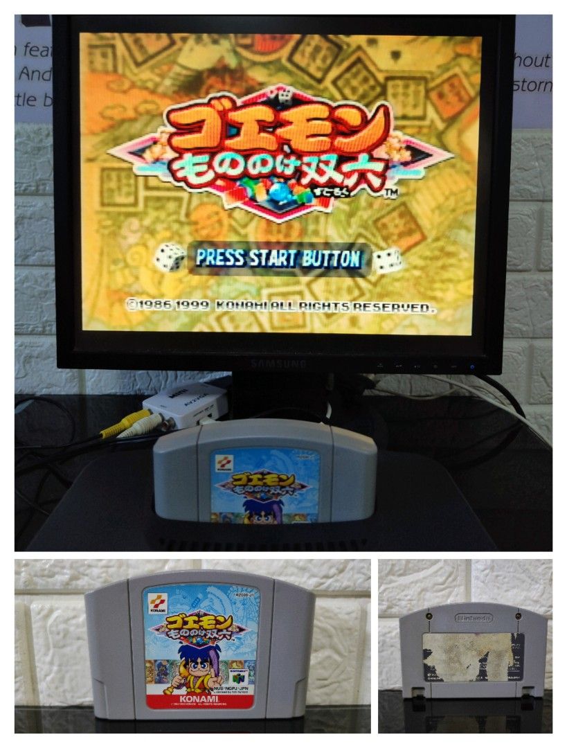 Nintendo 64 Cartridges [JPN], Video Gaming, Video Games, Nintendo on ...