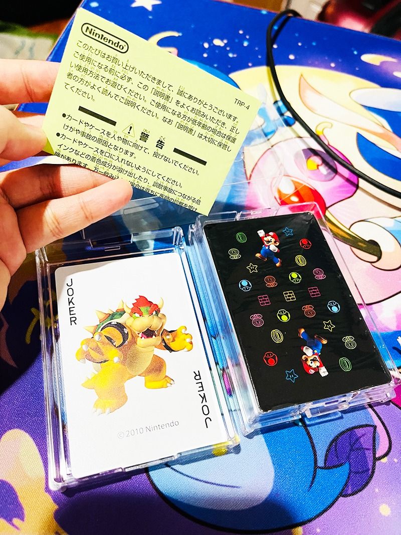 Nintendo Super Mario Playing Cards (Original), Hobbies & Toys ...