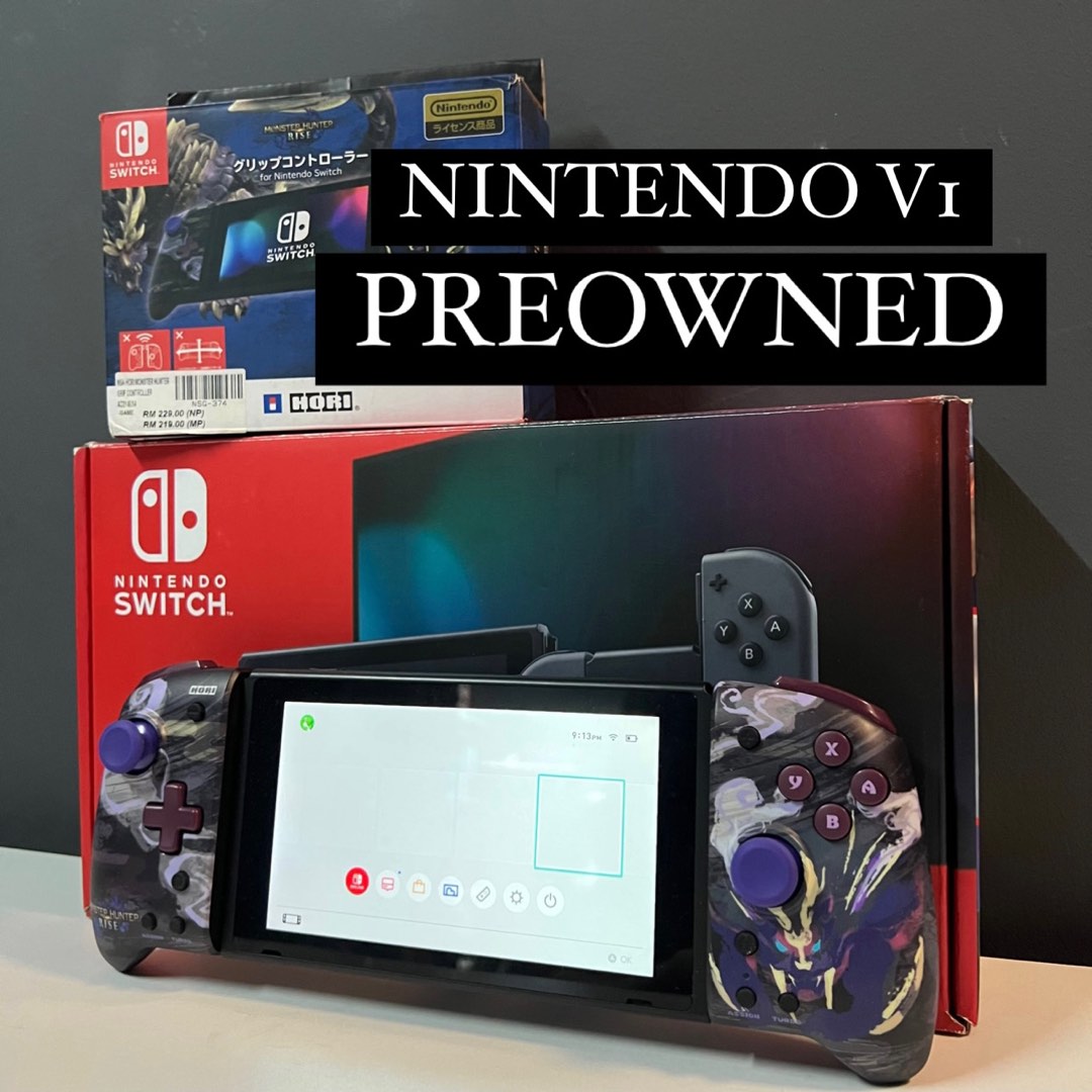 Nintendo switch v1, Video Gaming, Video Game Consoles, Nintendo on ...