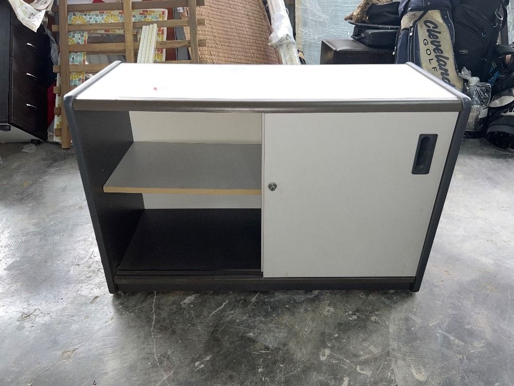 Office 2 Panel Sliding Door File Cabinet / Kabinet Fail Pintu Gelangsar ...
