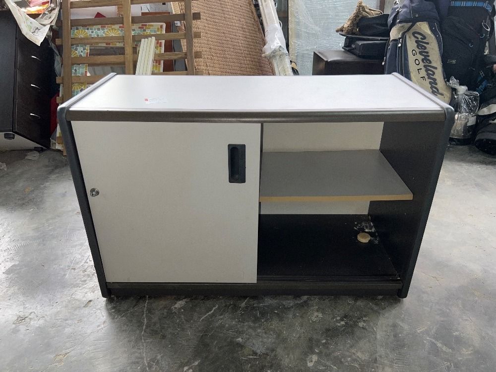 Office 2 Panel Sliding Door File Cabinet / Kabinet Fail Pintu Gelangsar ...