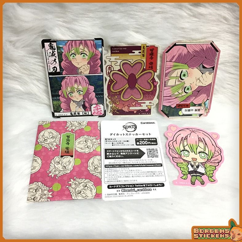 OFFICIAL Die Cut Stickers Sets - Kimetsu no Yaiba - Inosuke, Yushiro ...