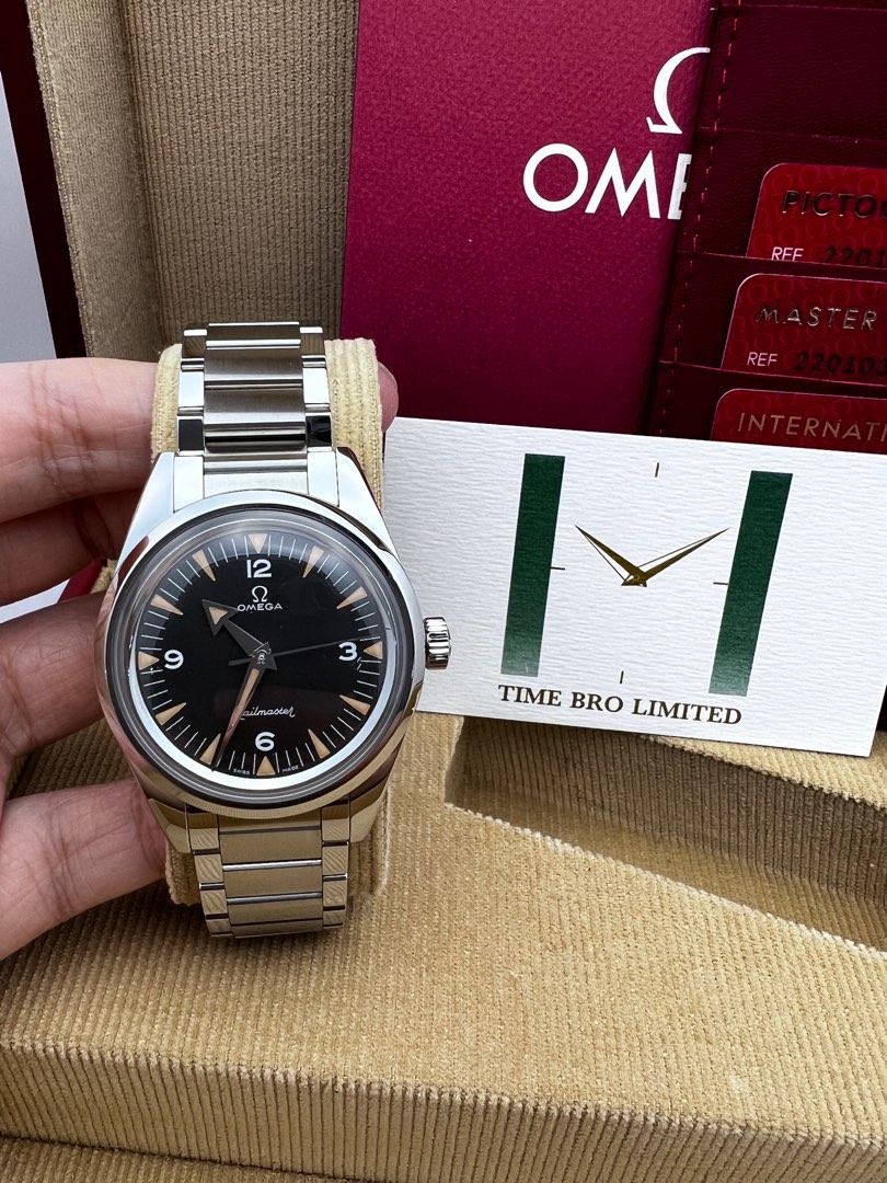 Omega Seamaster Railmaster 1957 Trilogy, 名牌, 手錶 - Carousell