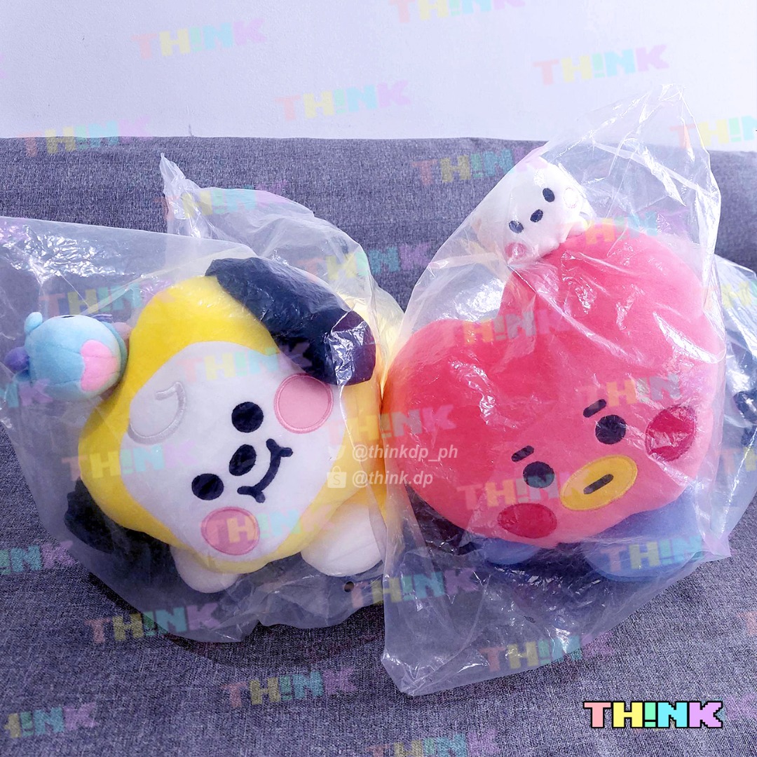 ON HAND BT21 Little Buddy Lying Cushion ( bts chimmy tata ), Hobbies ...