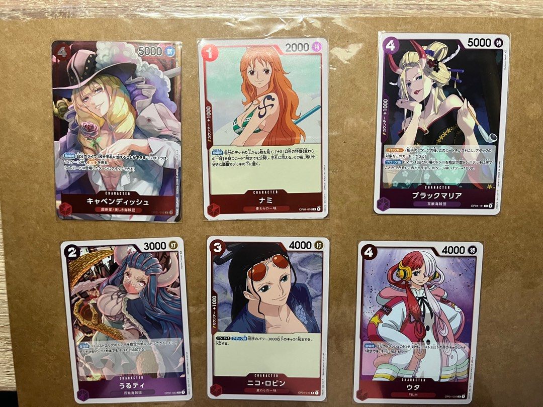 one piece TCG OP-02 AA SR OP-01, Hobbies & Toys, Toys & Games on Carousell