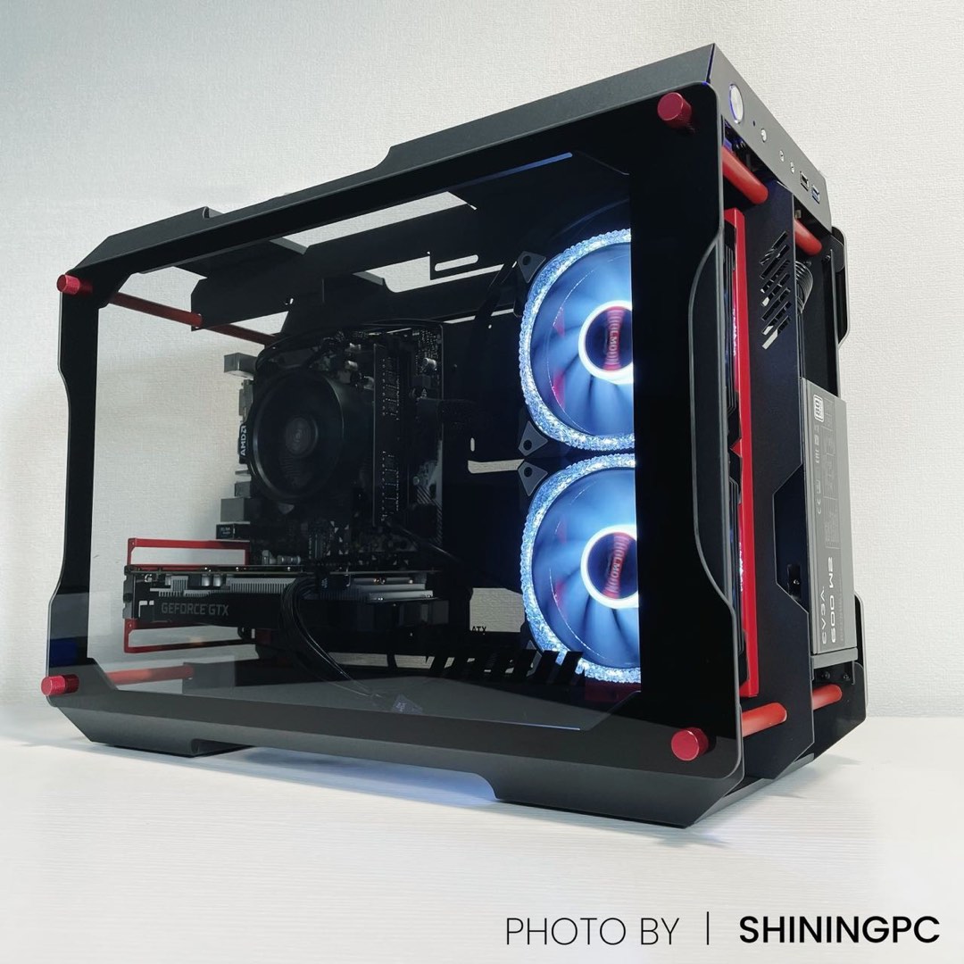 Open Air Mini Gaming Build Ryzen 5 5500 with GTX 1660 Super, Computers ...