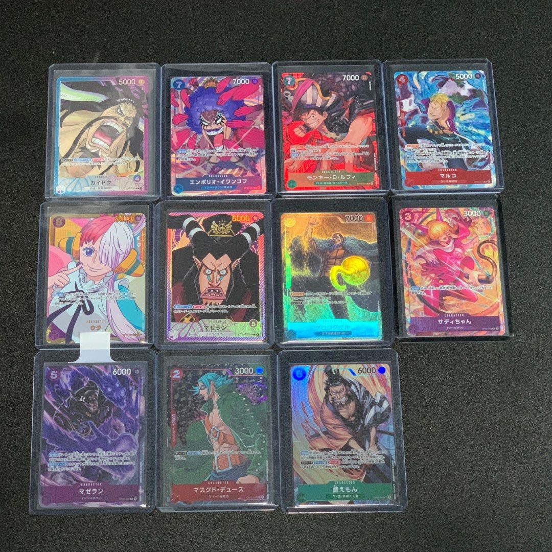 OPTCG One Piece Trading Card Game TCG AA Cards, Hobbies & Toys, Toys ...