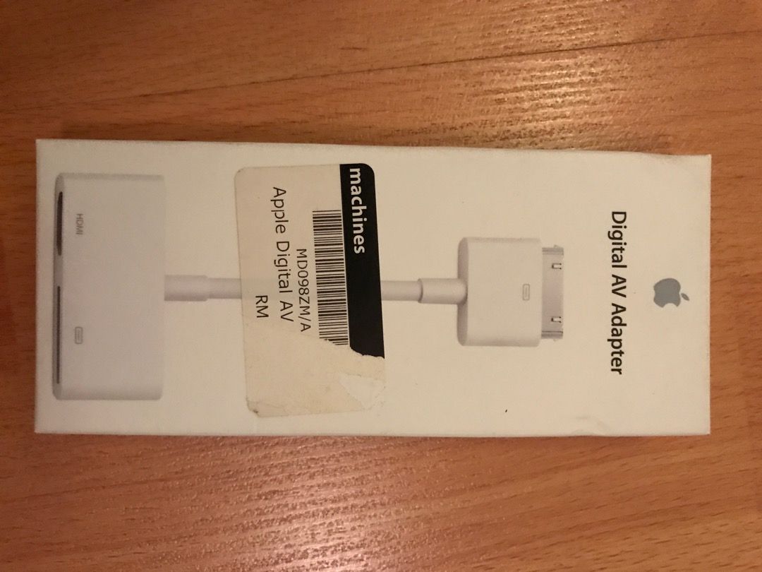 Original apple dock connector to vga and HDMI, Mobile Phones & Gadgets ...