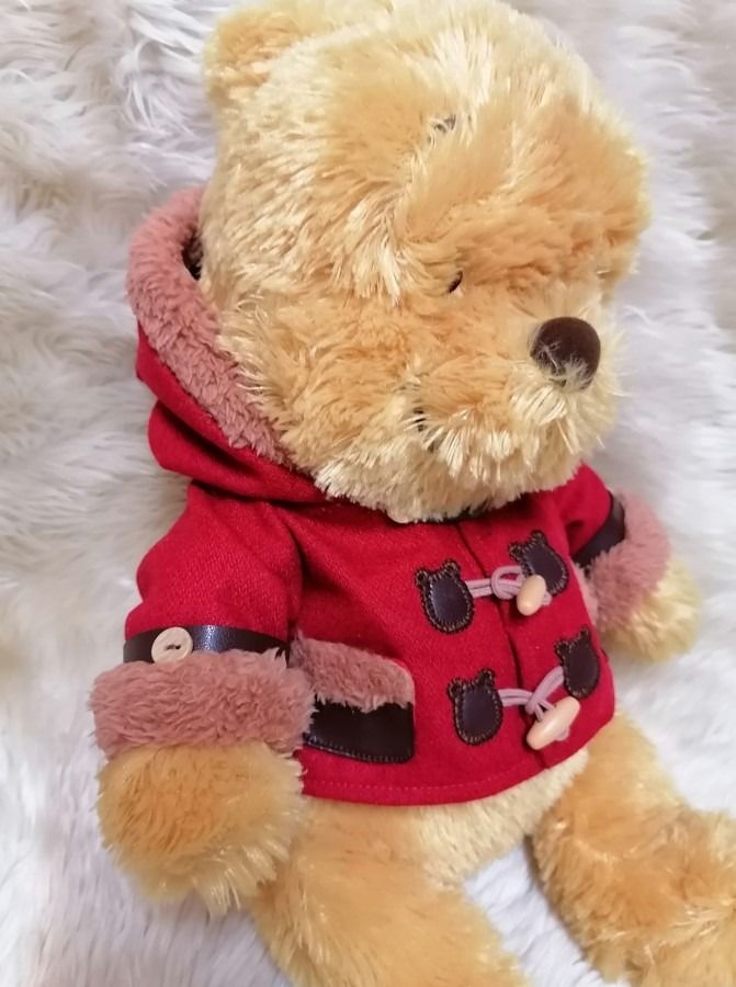 Original Japan Disney Puff Puff Winnie the pooh Fluffy Stuffed Toys ...