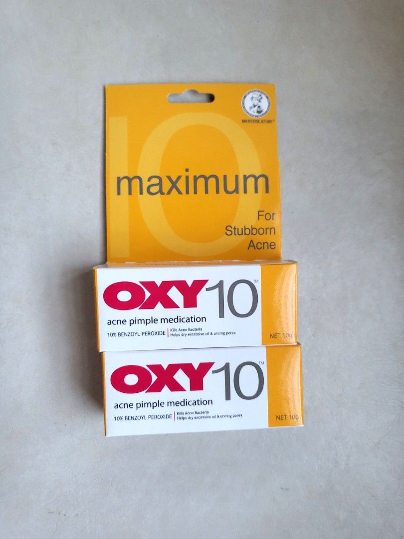 Oxy10 benzoyl peroxide, Beauty & Personal Care, Face, Face Care on ...