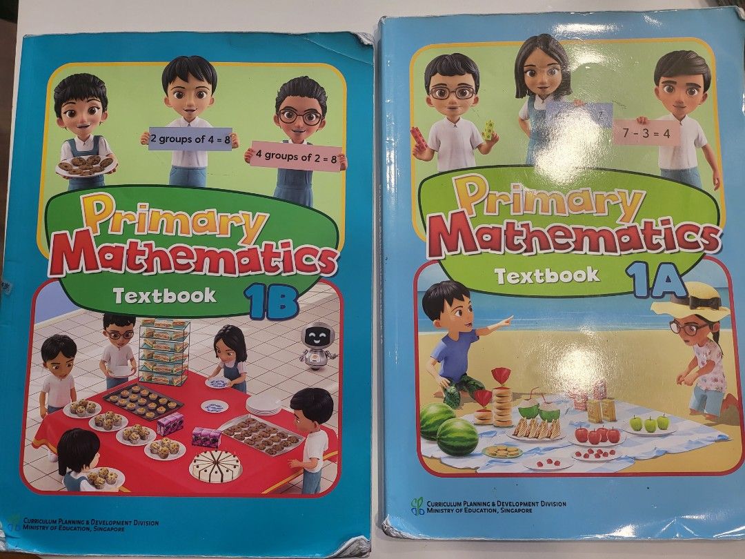 P1 maths textbooks, Everything Else on Carousell