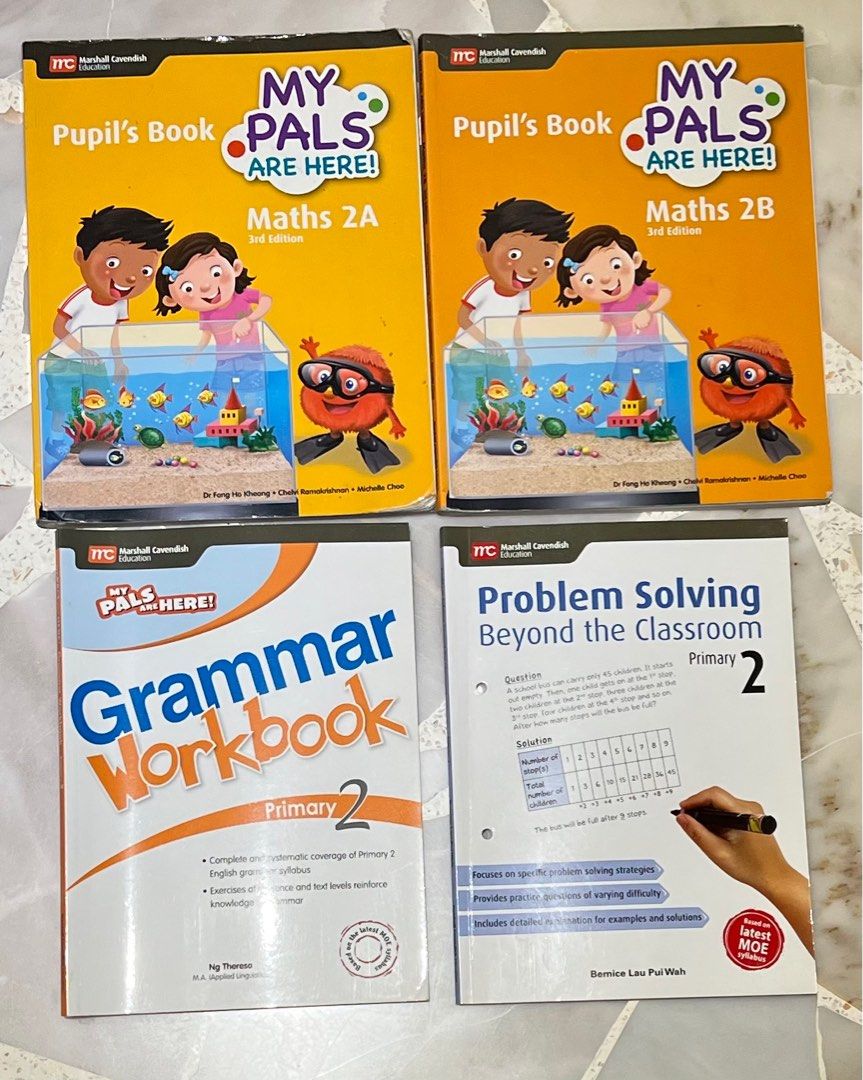 P2 Maths & English Textbooks and Assessment Book, Hobbies & Toys, Books ...