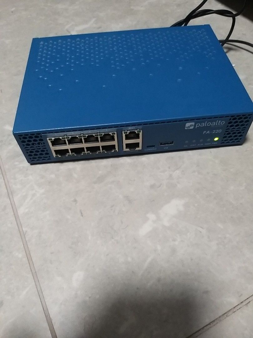 Palo alto firewall PA-220 firewall, Computers & Tech, Office & Business ...