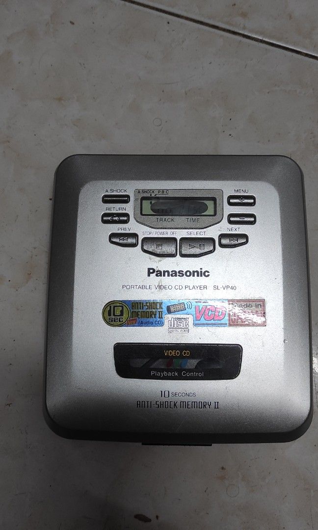 Panasonic VCD player, Audio, Portable Music Players on Carousell