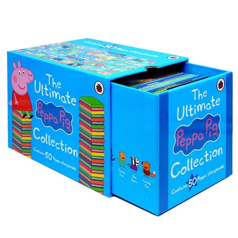 Peppa Pig Incredible Collection 50 Books Box Set, Hobbies & Toys, Books ...
