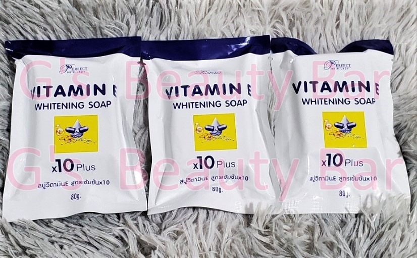 Perfect Skin Lady Vitamin E Whitening Soap X10 Plus 80g - Authentic ...