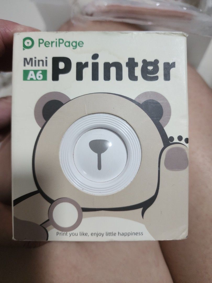 PERIPAGE MINI PRINTER A6, Computers & Tech, Printers, Scanners ...