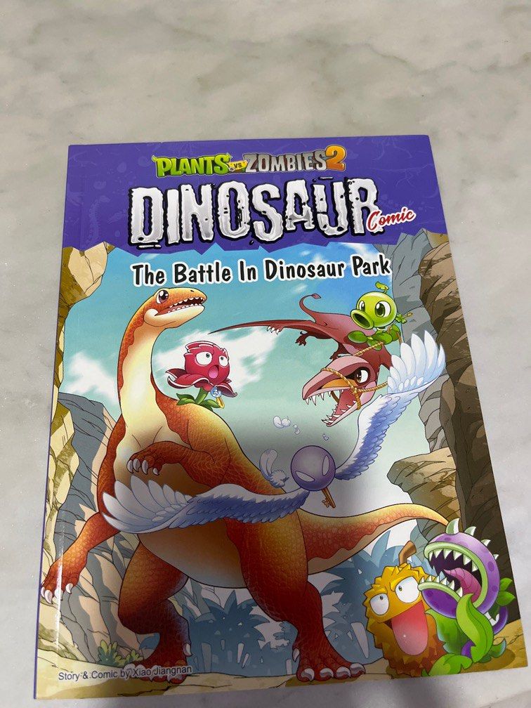 Plants vs Zombies 2, Dinosaur Comic - The Battle In Dinosaur Park, Hobbies & Toys, Books ...