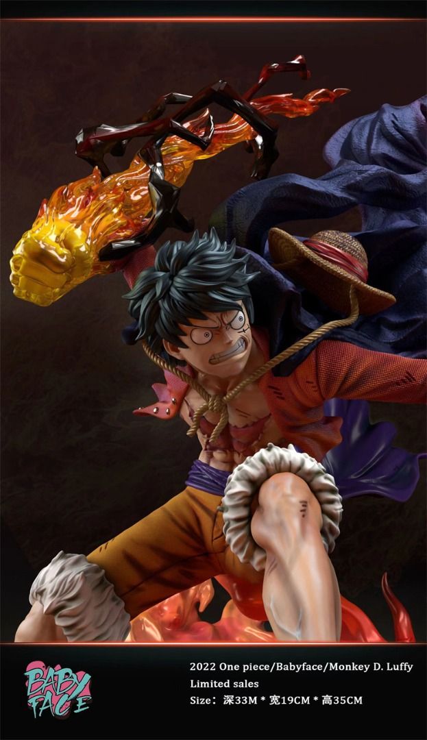 [PO] Baby Face Studio - One Piece Luffy - Statues GK, Hobbies & Toys ...