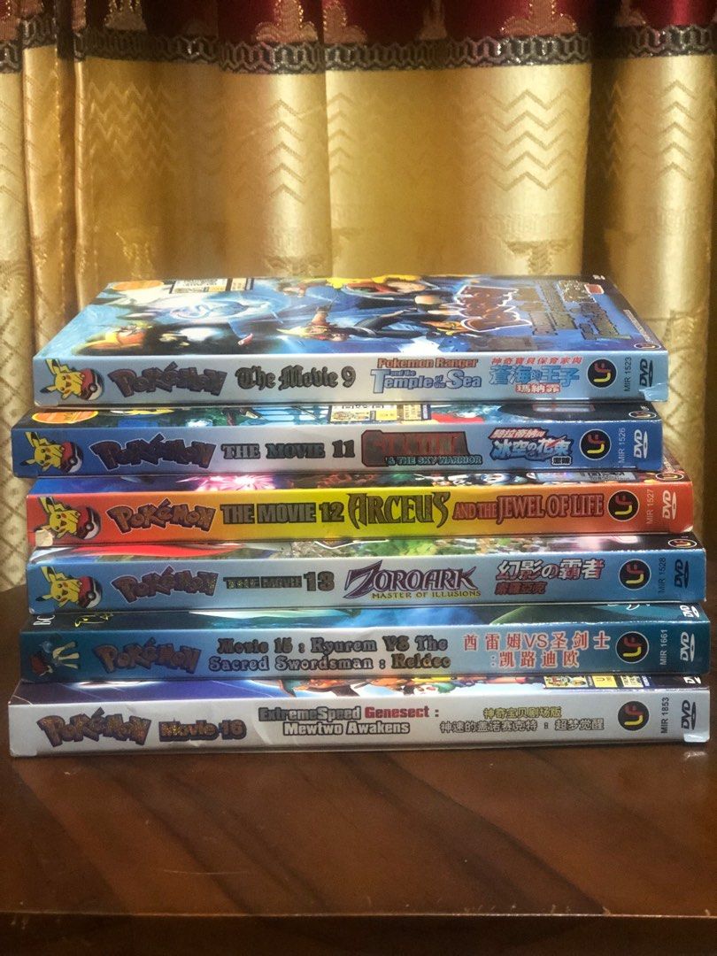 Pokemon DVD, Hobbies & Toys, Music & Media, CDs & DVDs on Carousell