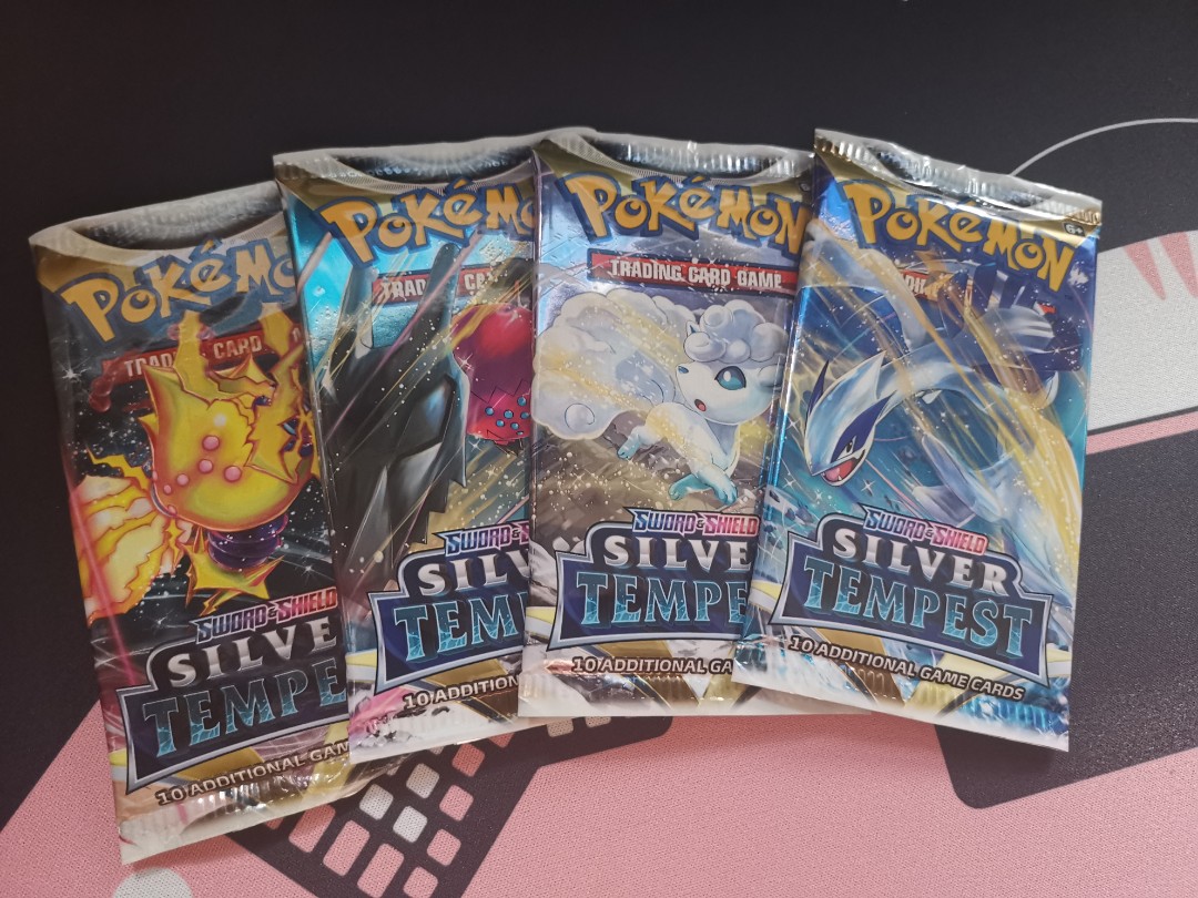 Pokemon Silver Tempest Booster Packs, Hobbies & Toys, Toys & Games on ...