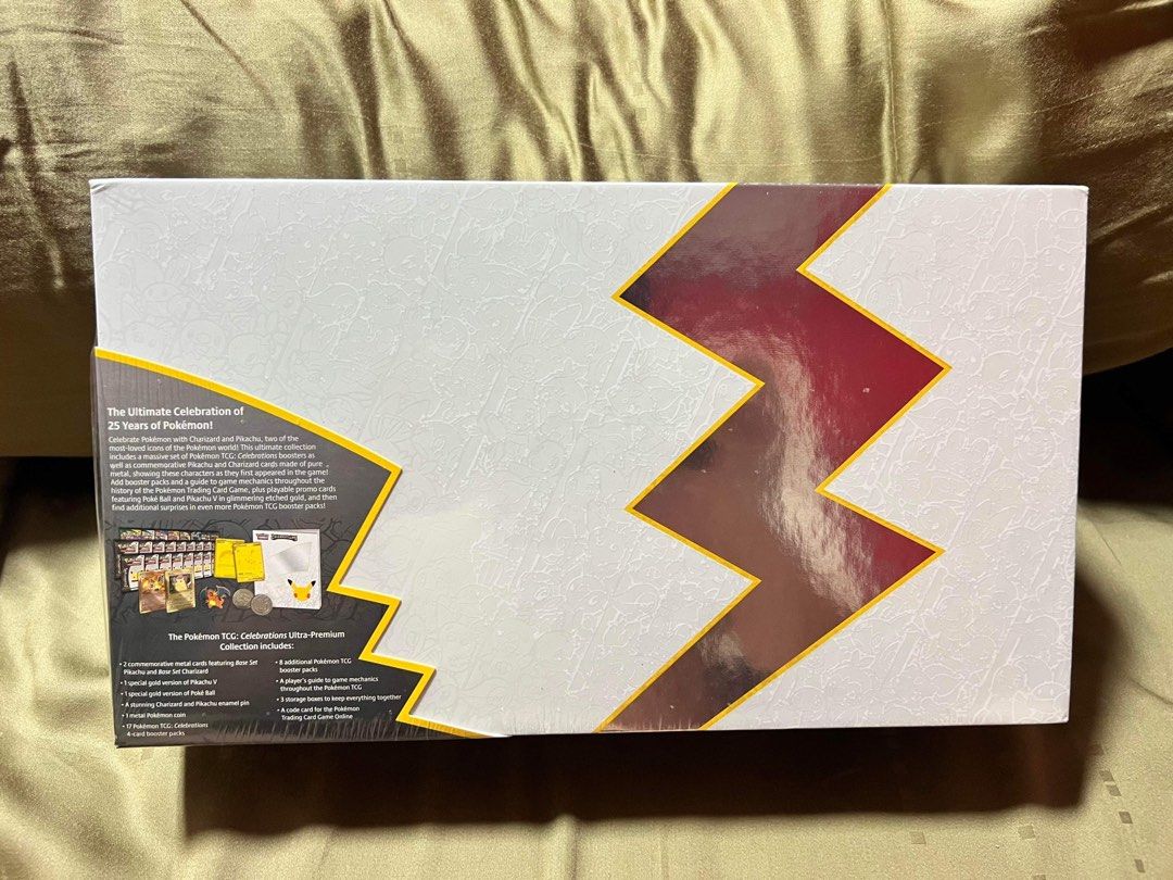 Pokemon TCG 25th Anniversary Celebrations Ultra Premium Collection UPC ...