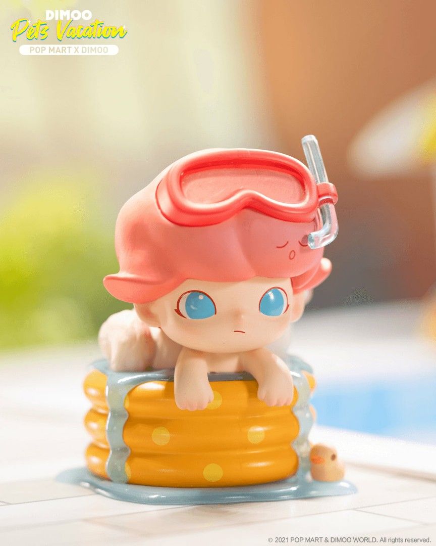 [POPMART] POPMART DIMOO PETS VACATION SERIES FULLSET AND INDIVIDUAL ...