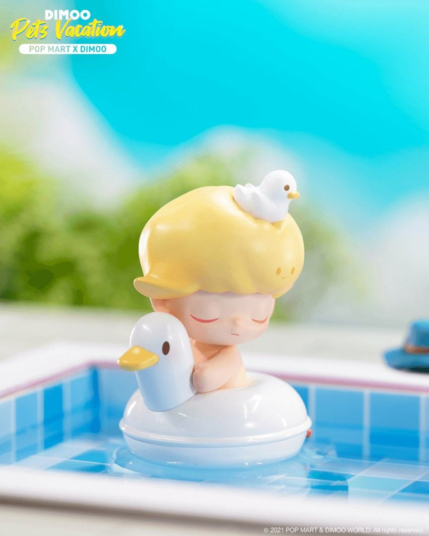[POPMART] POPMART DIMOO PETS VACATION SERIES FULLSET AND INDIVIDUAL ...
