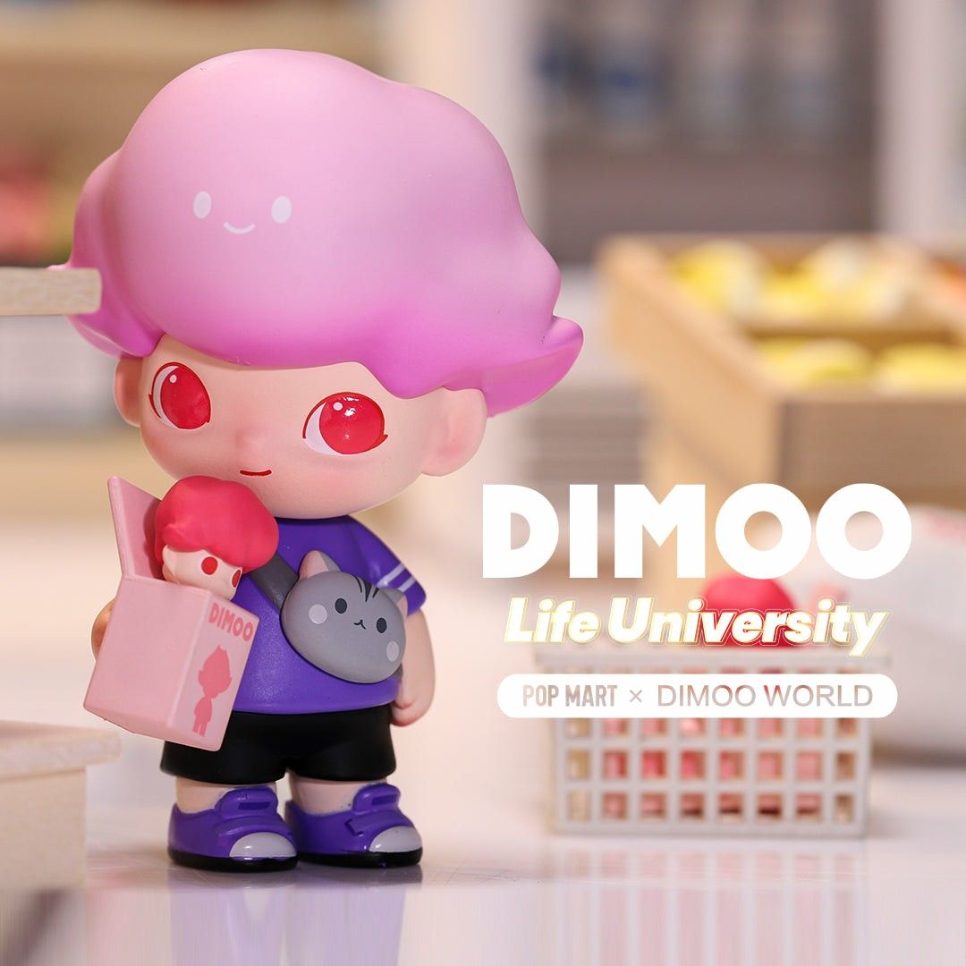 [POPMART DISCONTINUED] POPMART X DIMOO LIFE UNIVERSITY SERIES FULLSET ...