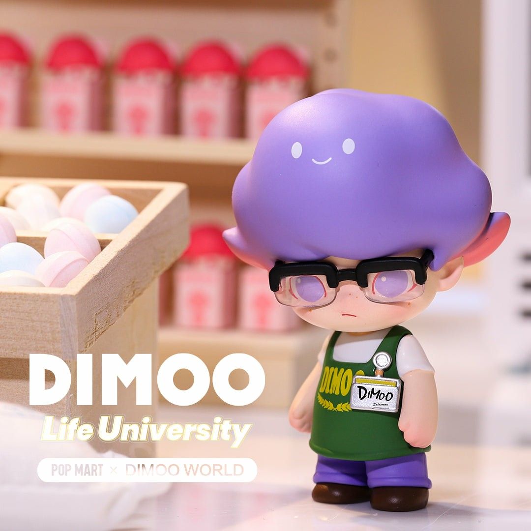 [POPMART DISCONTINUED] POPMART X DIMOO LIFE UNIVERSITY SERIES FULLSET ...