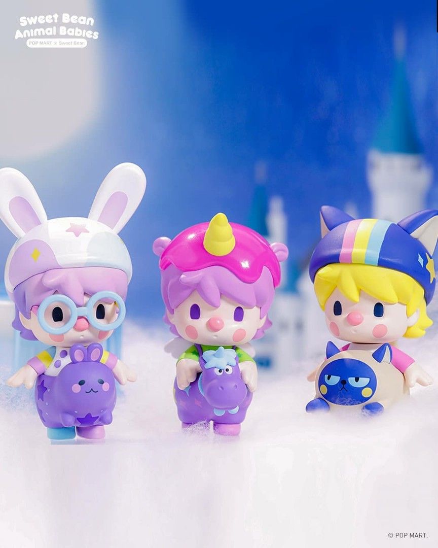 [POPMART] POPMART X SWEET BEAN ANIMAL BABIES SERIES FULL SET AND ...