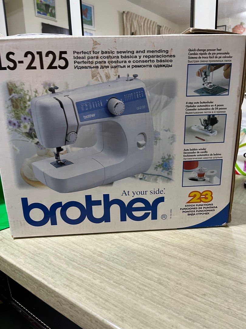 Portable Brother Sewing Machine, Furniture & Home Living, Home ...