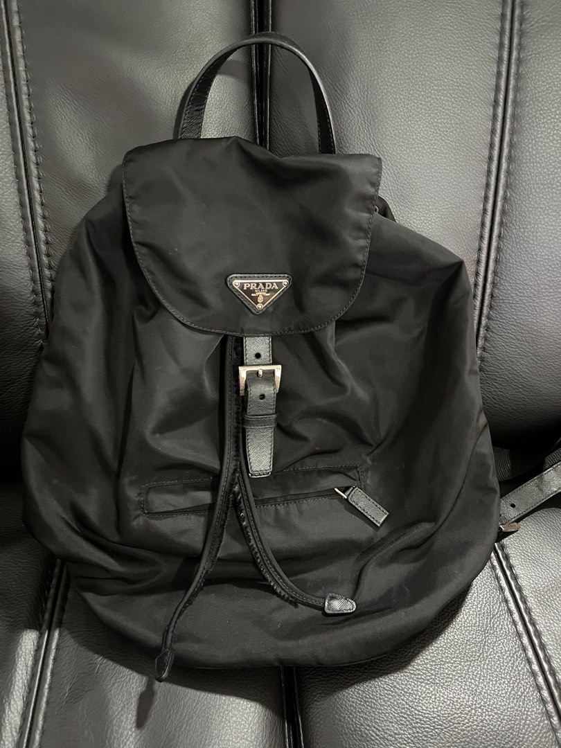 Prada Vintage Backpack, Women's Fashion, Bags & Wallets, Backpacks on ...
