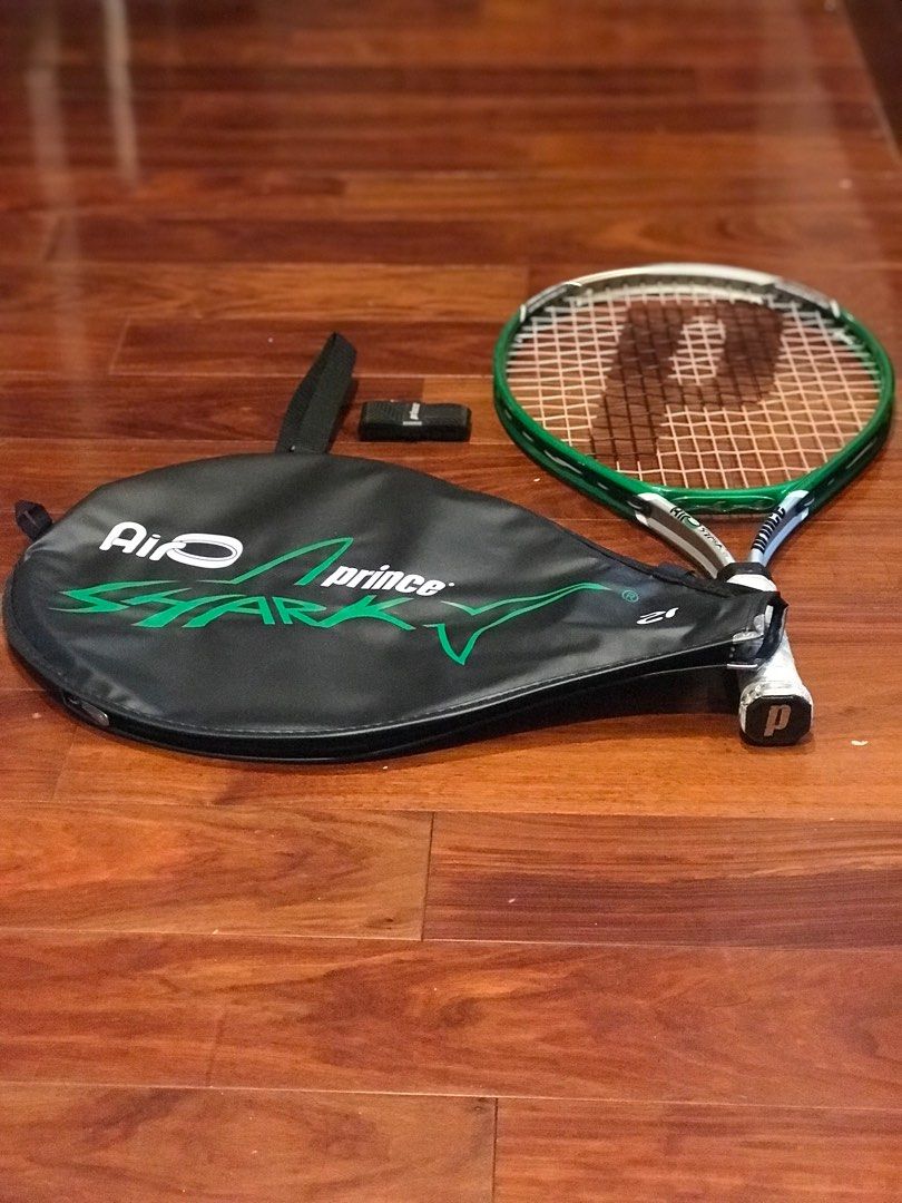 Prince Oversize AirO Shark 21 Tennis Racquet, 運動產品, 運動與體育, 運動與體育 - 球拍和 ...