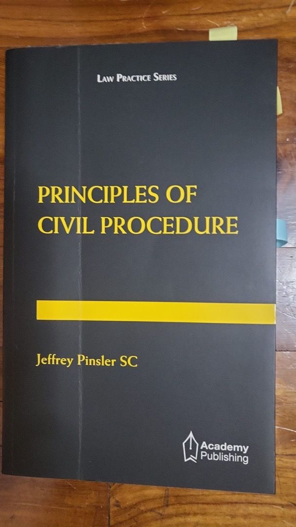 Principles of Civil Procedure, Hobbies & Toys, Books & Magazines ...
