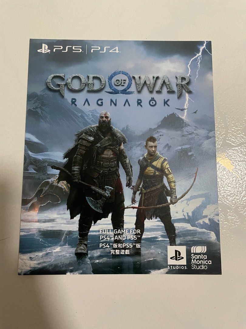 PS5/4 God of War Ragnarok digital version, Video Gaming, Video Games ...