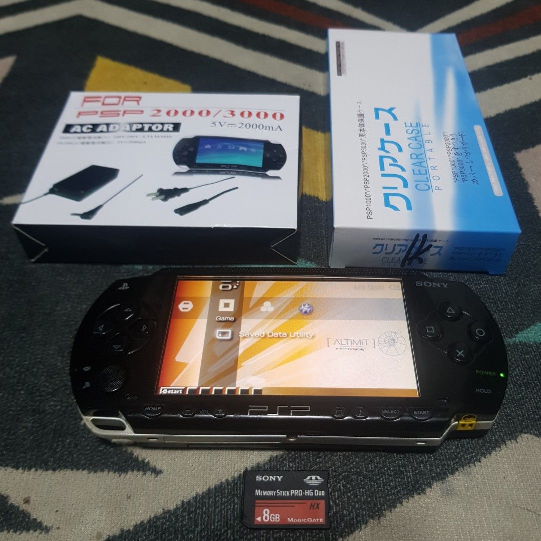 PSP FAT 1000 SERIES 8GB, Video Gaming, Video Game Consoles, PlayStation ...