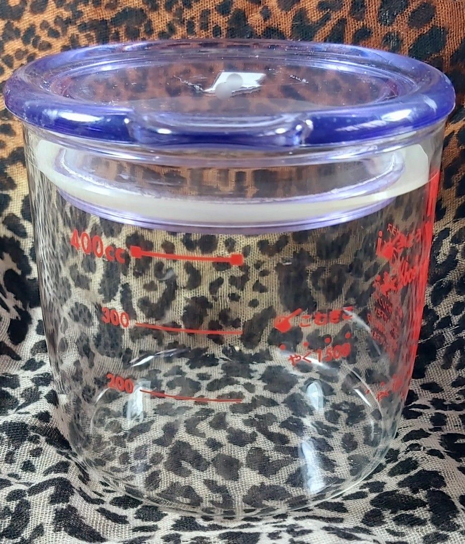 Pyrex Iwaki Glass Airtight Storage Jar, Furniture & Home Living ...
