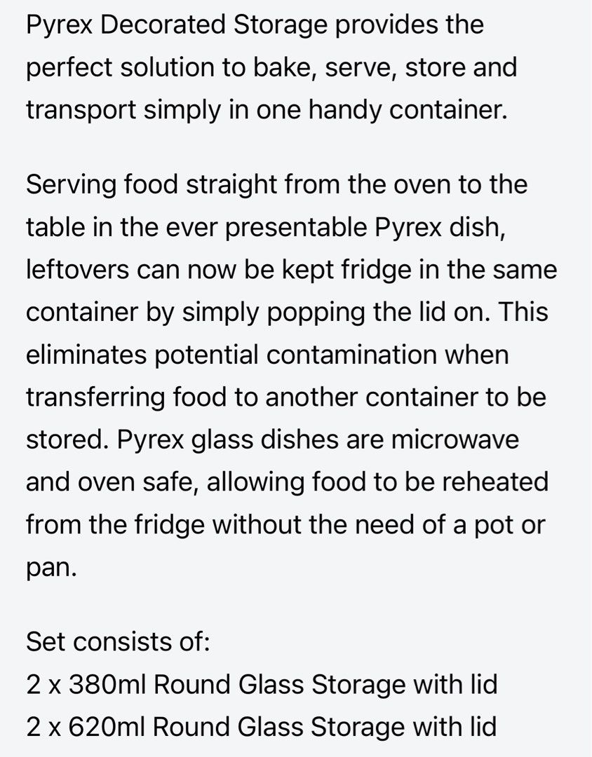 Pyrex Snoopy Round Glass storage, Furniture & Home Living, Kitchenware ...