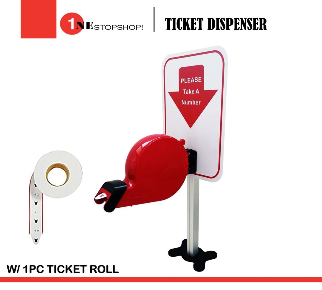 Queueing Machine System, Queue Ticket Dispenser, Computers & Tech ...