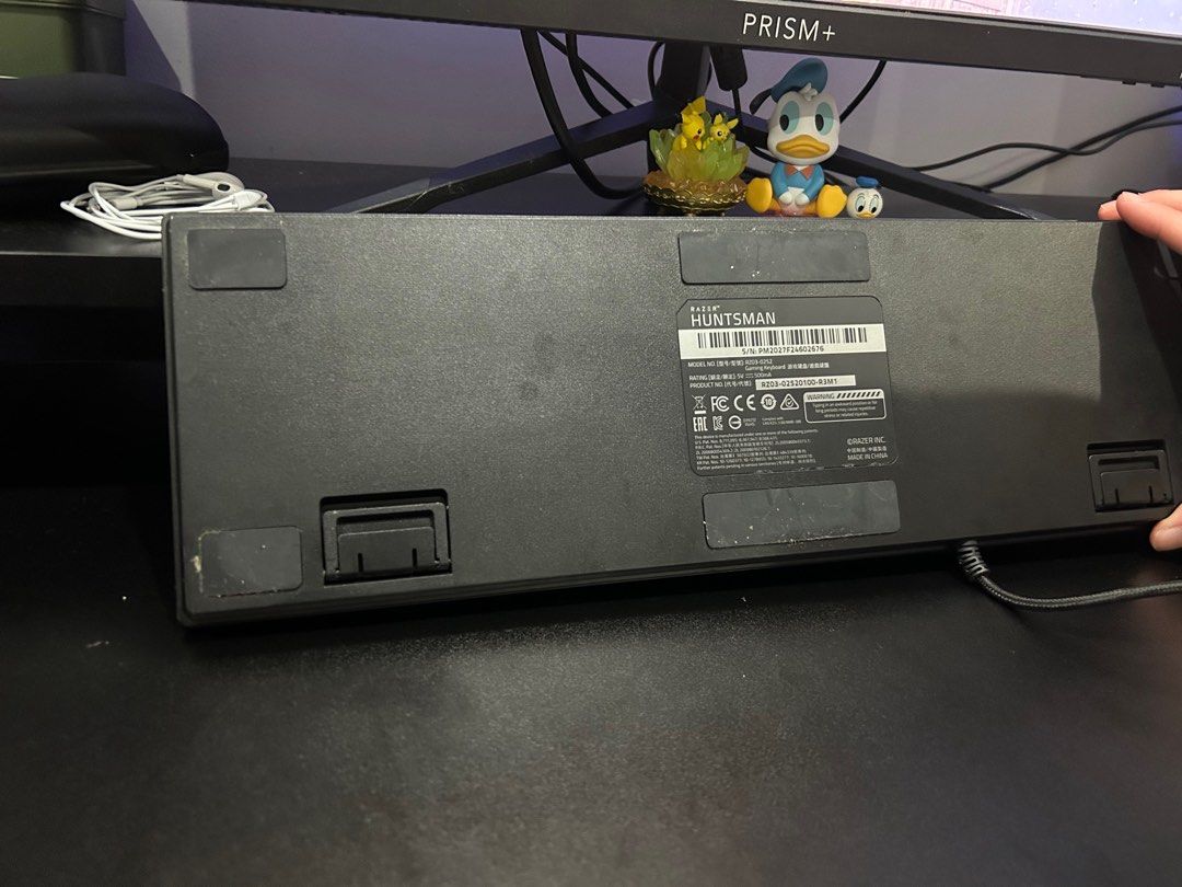 Razer huntsman purple switch, Computers & Tech, Parts & Accessories ...