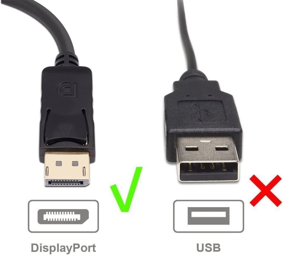 Ready stock! A-technology DisplayPort Cable 5ft(1.5m) DP Cable- [4K ...