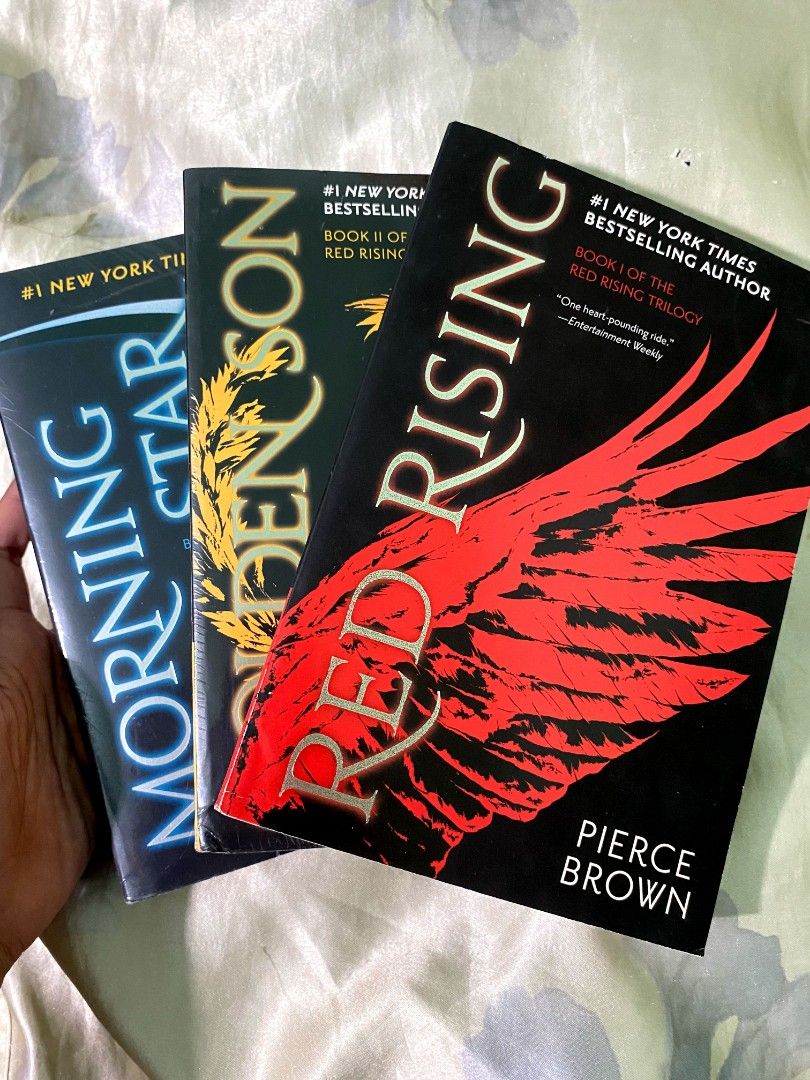 Red Rising, Golden Son and Morning Star, Hobbies & Toys, Books & Magazines, Fiction & Non ...
