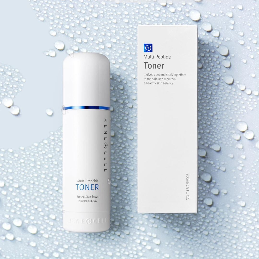 RENECELL MULTI PEPTIDE TONER [200ml] MADE IN KOREA, Beauty & Personal ...