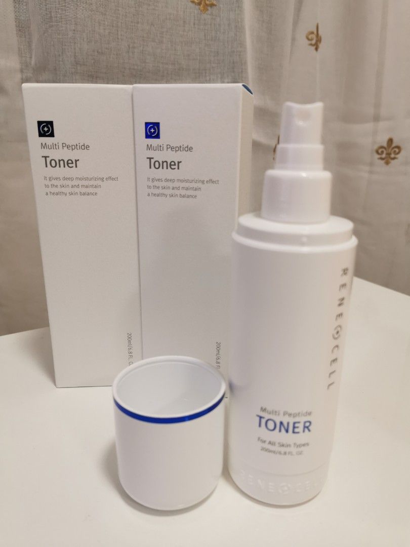 RENECELL MULTI PEPTIDE TONER [200ml] MADE IN KOREA, Beauty & Personal ...